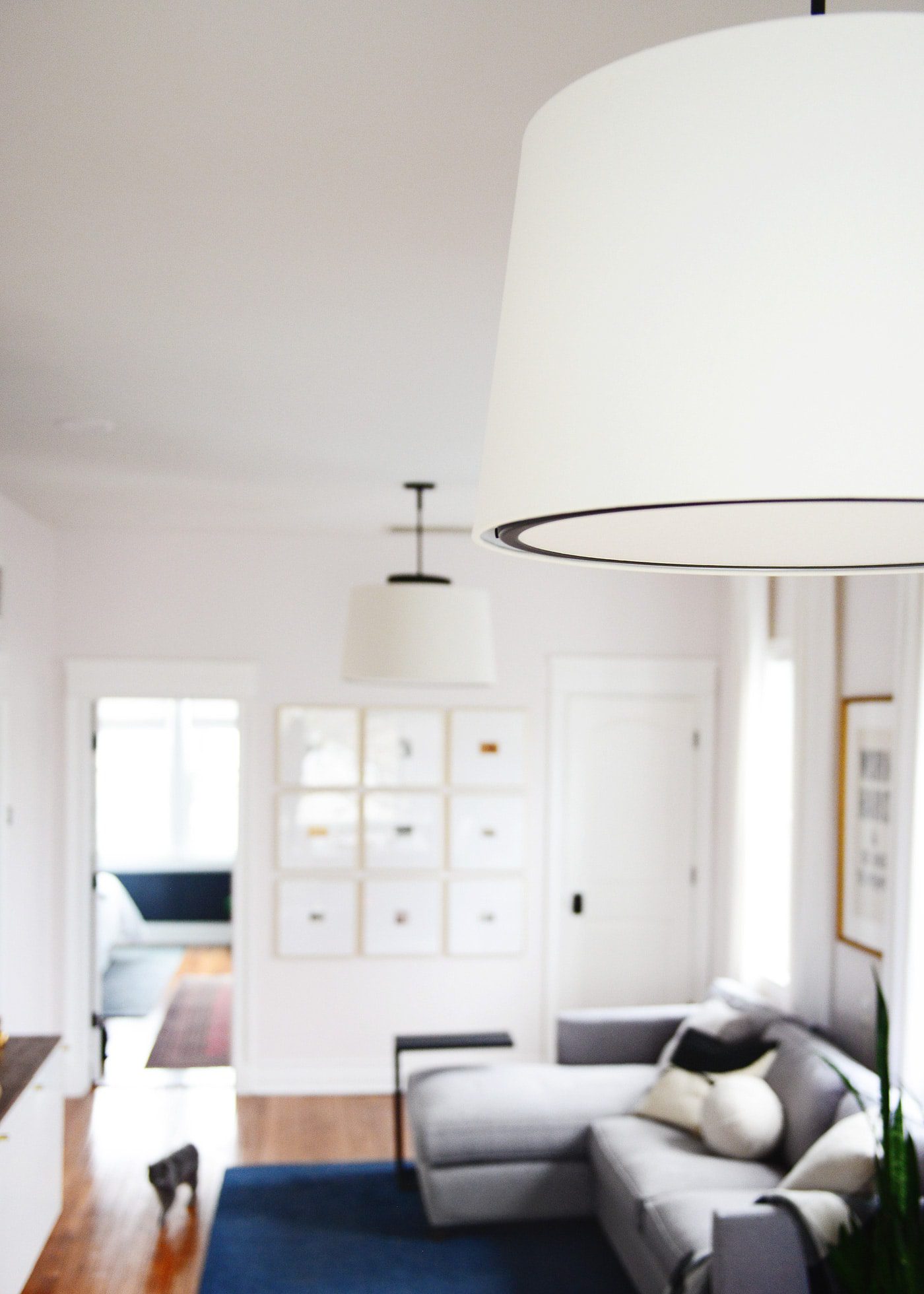 Lighting That Works Well Together In An Open Concept Home - Yellow ...