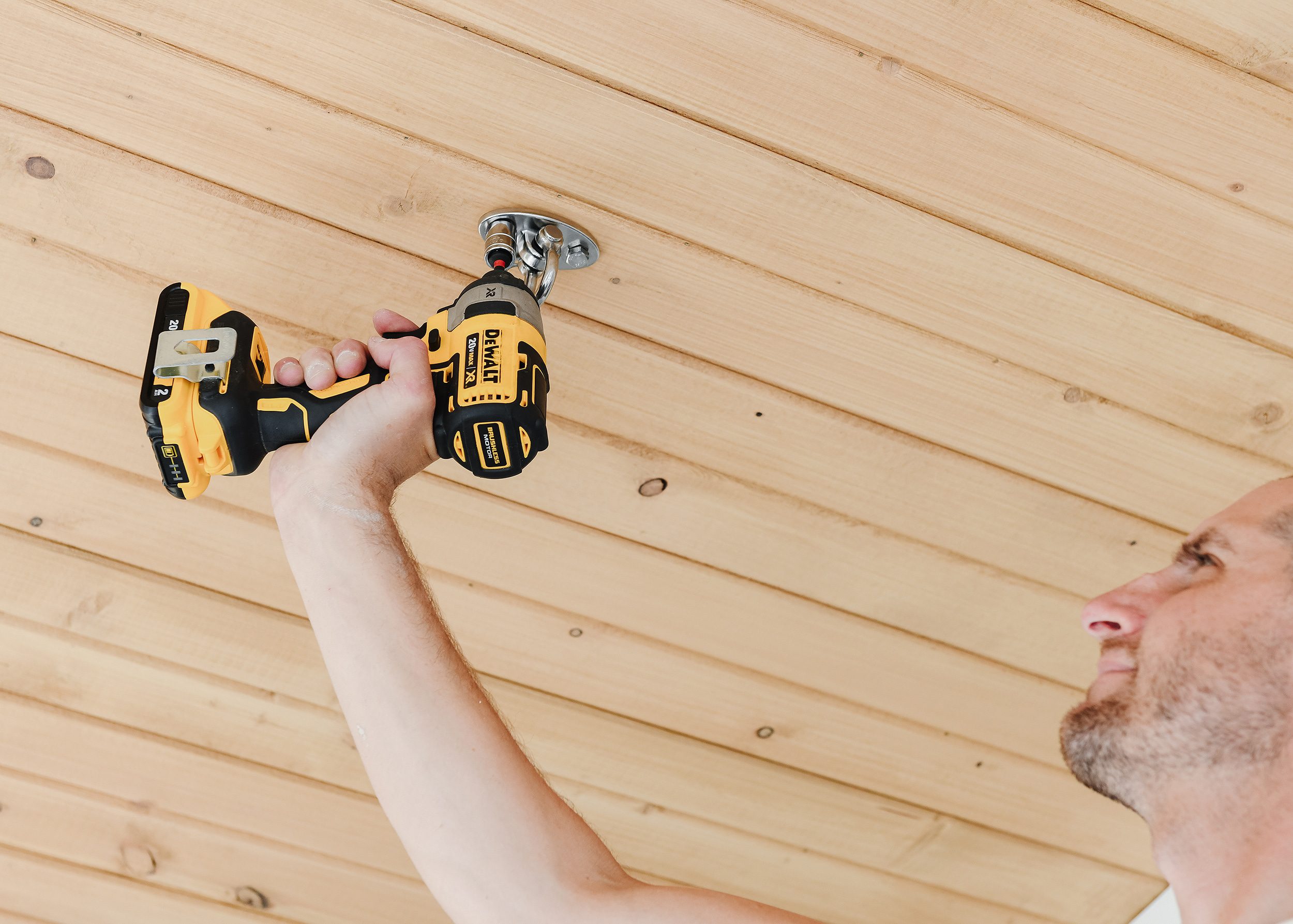 How To Install a Porch Swing in 4 Easy Steps - Yellow Brick Home
