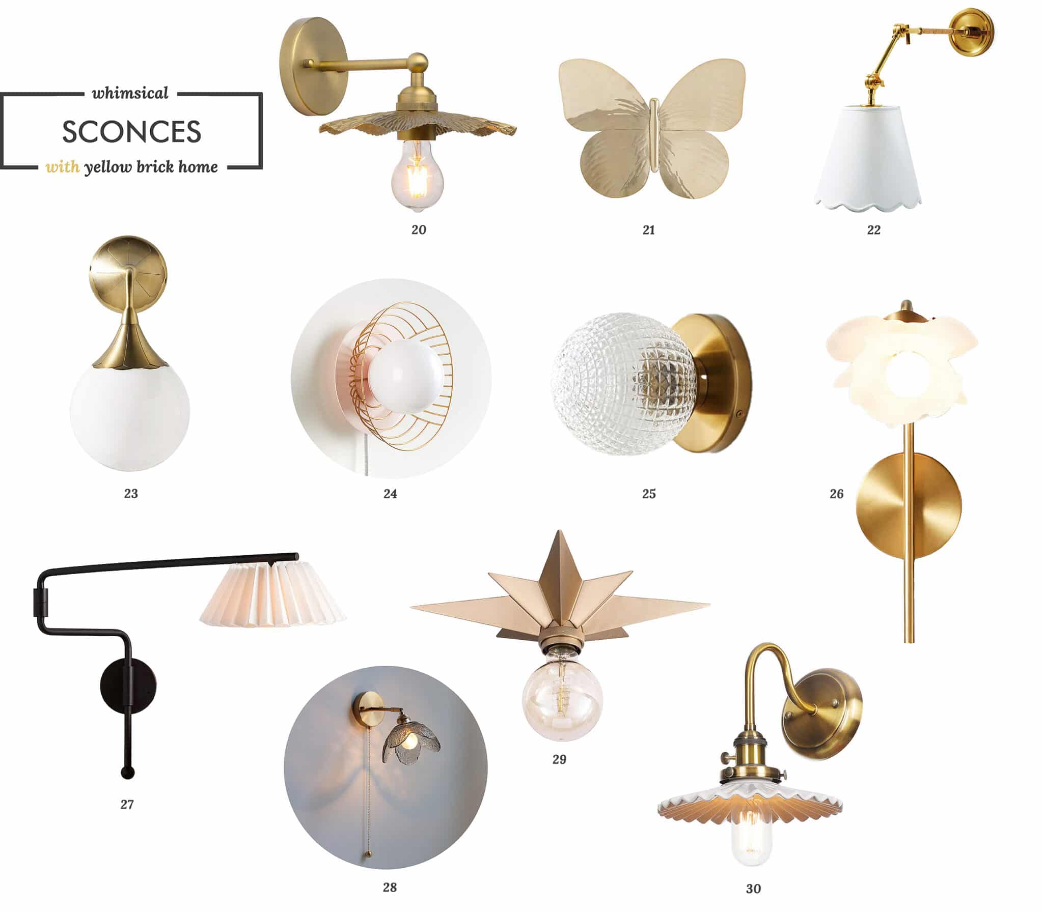 30 Whimsical Lights for Kids and Adults Alike! - Yellow Brick Home